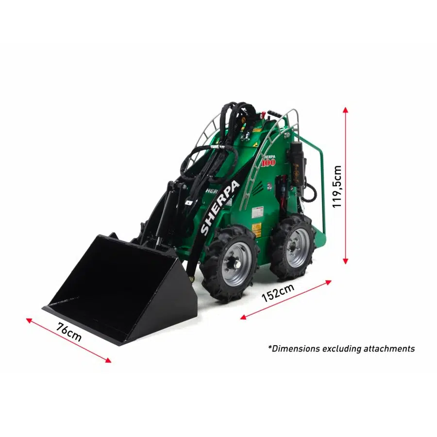 Sherpa 100 Eco Mini Loader - DHS