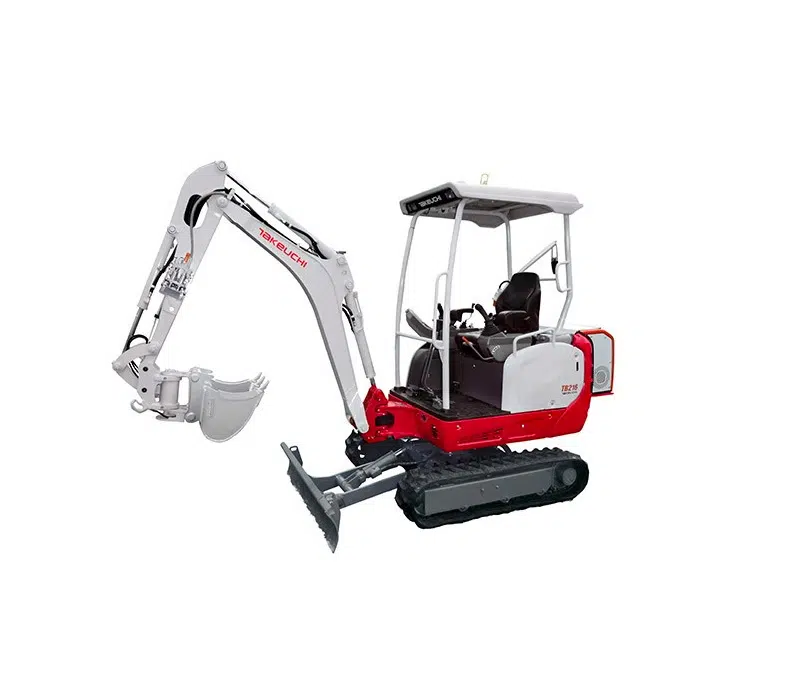 Takeuchi TB216 Hybrid Mini Excavator | Buy or Hire - DHS