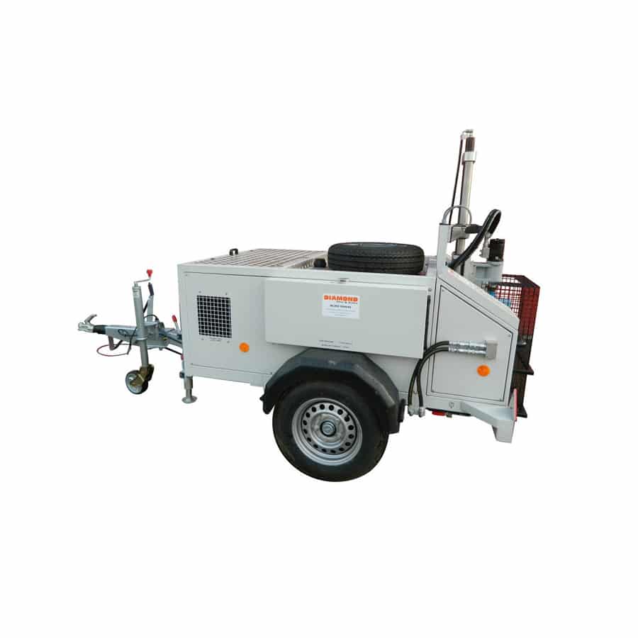 Diamond Drilling Trailer Rig 600mm | Buy or Hire - DHS