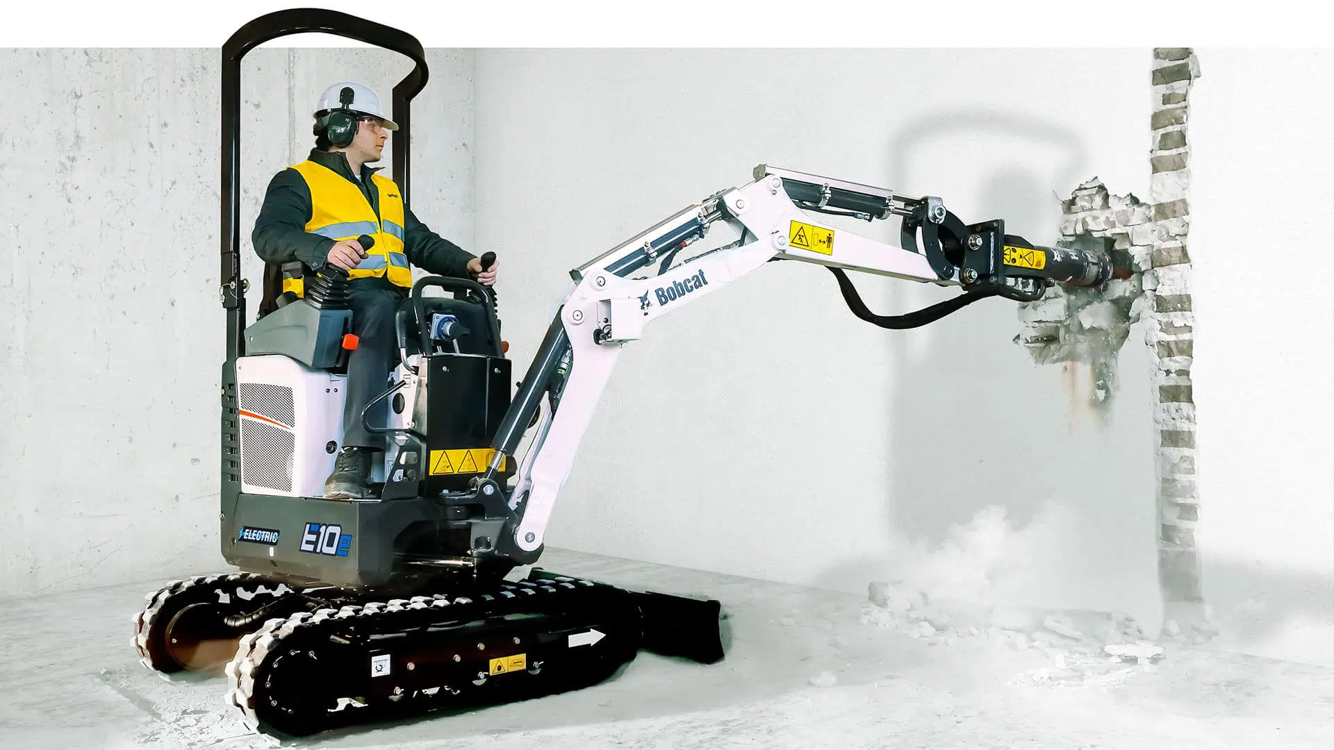 Bobcat E10e Battery Digger