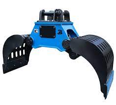 Fixed 2-Way Hydraulic Selector Grab - Hire DHS