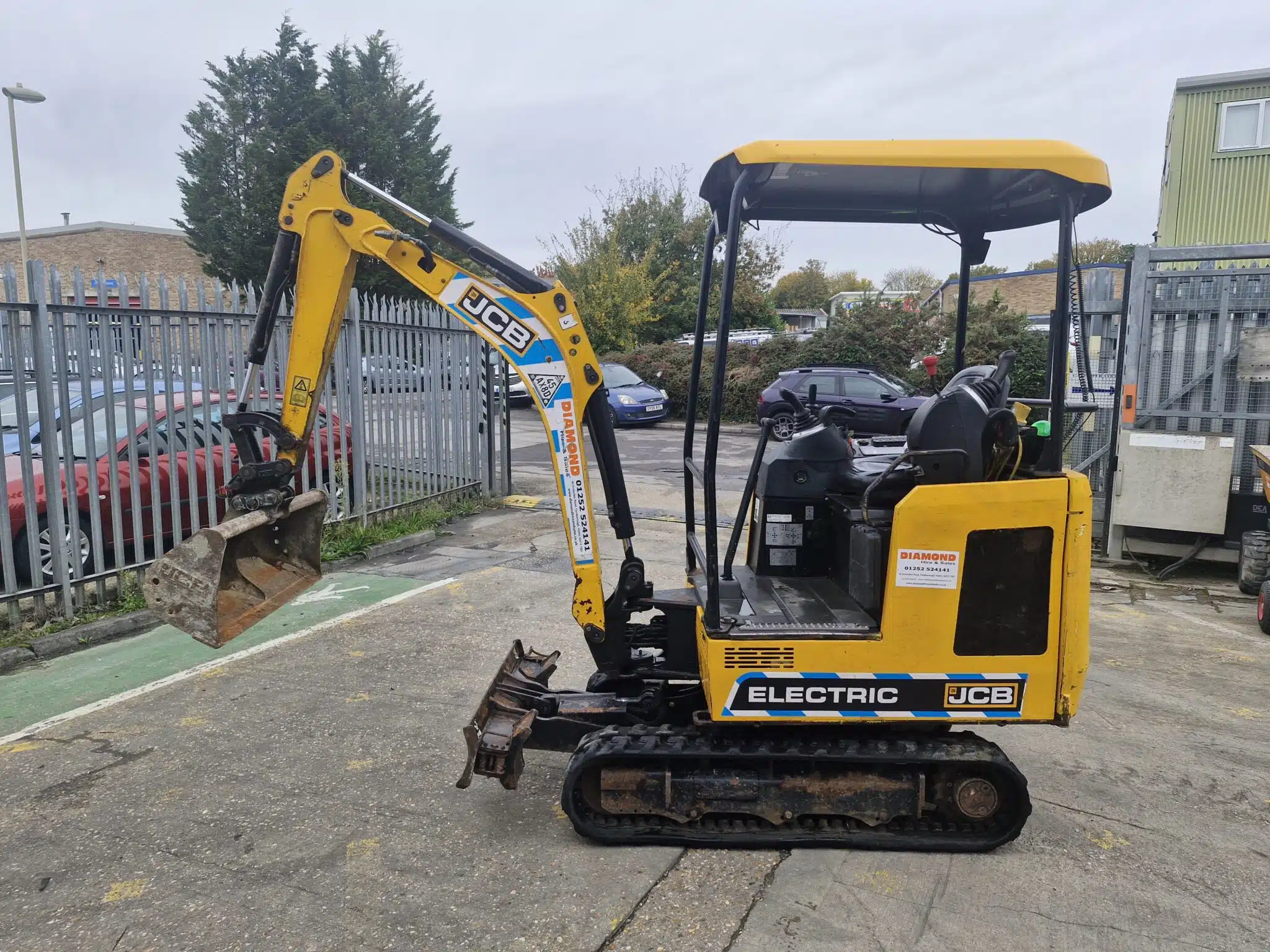 2019 JCB 19C-1E Electric Digger - DHS