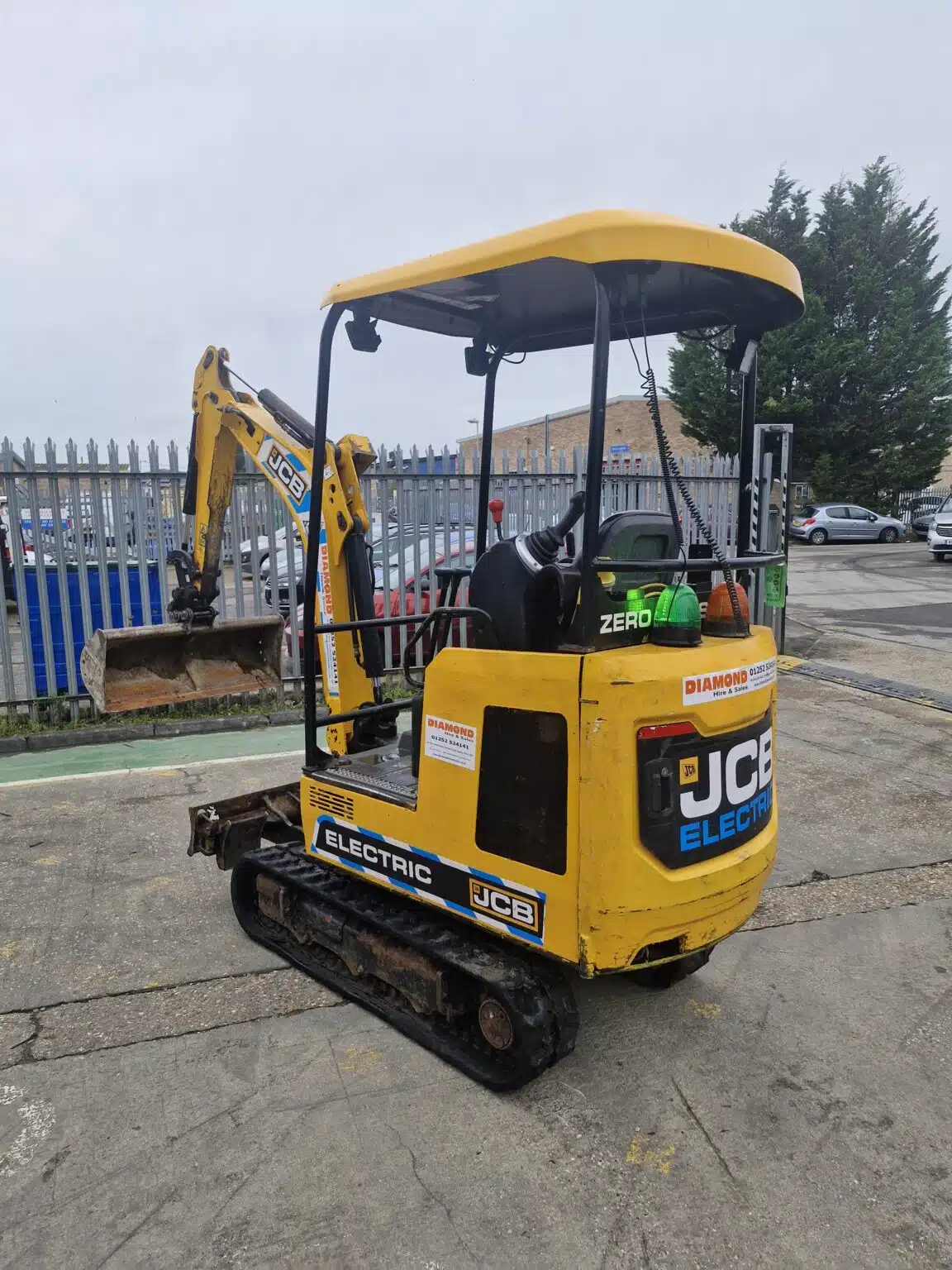 2019 JCB 19C-1E Electric Digger - DHS