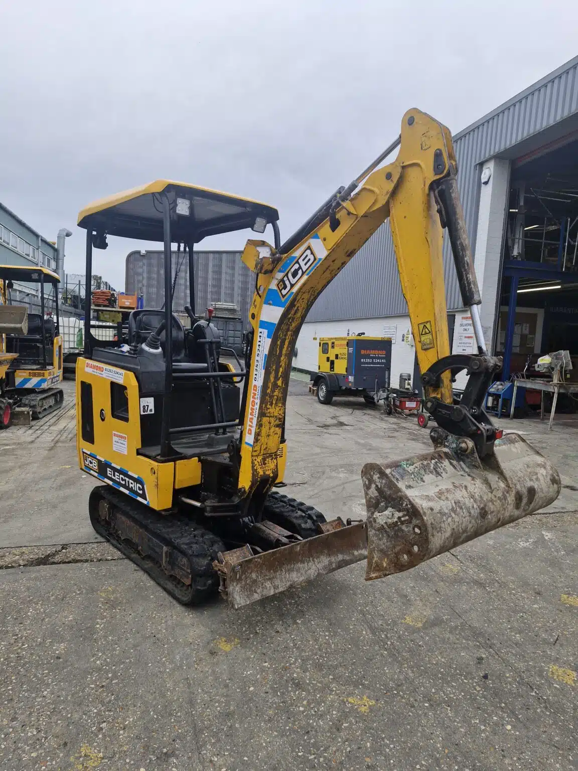 2019 JCB 19C-1E Electric Digger - DHS