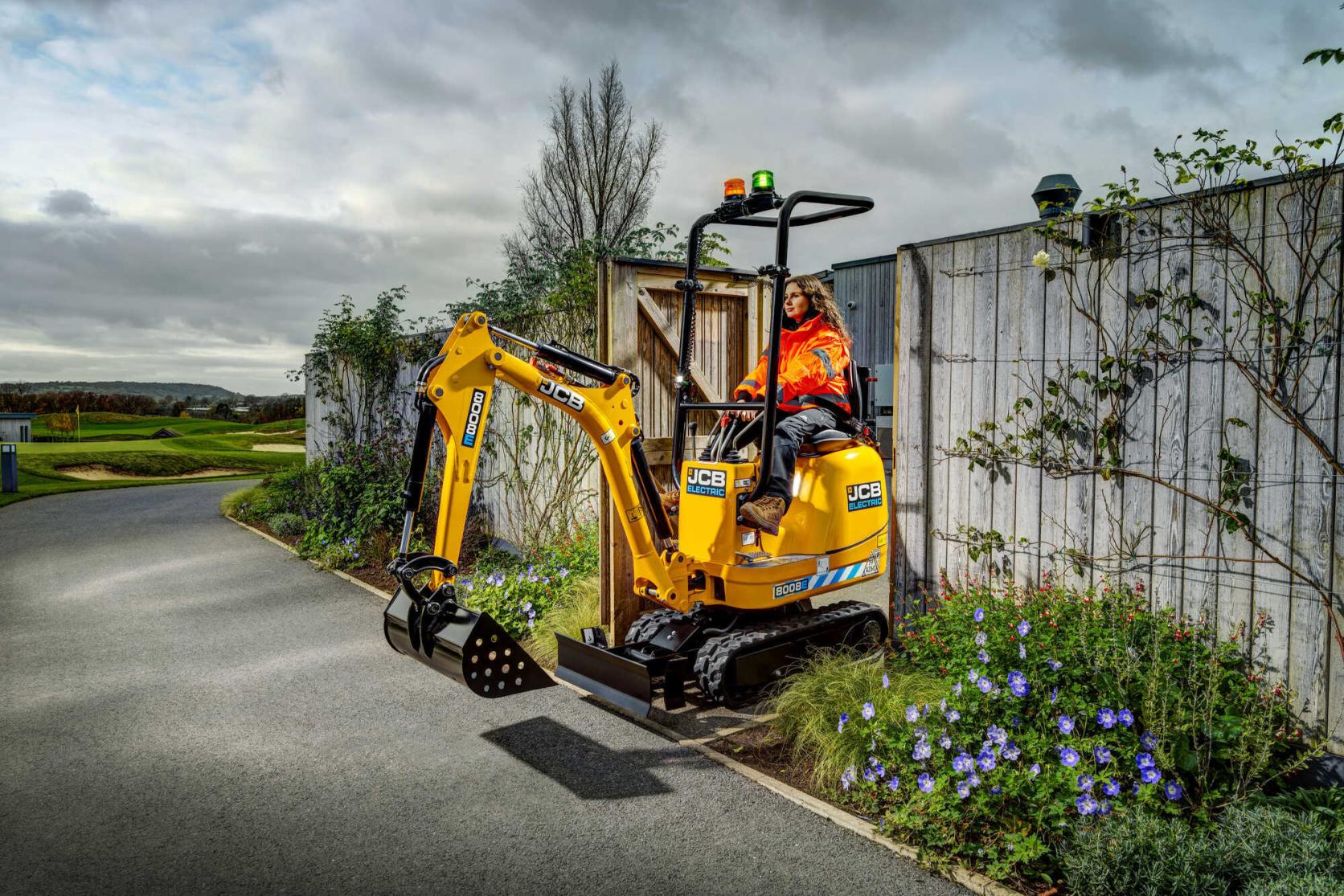 JCB 8008E CTS Electric Micro Digger - DHS